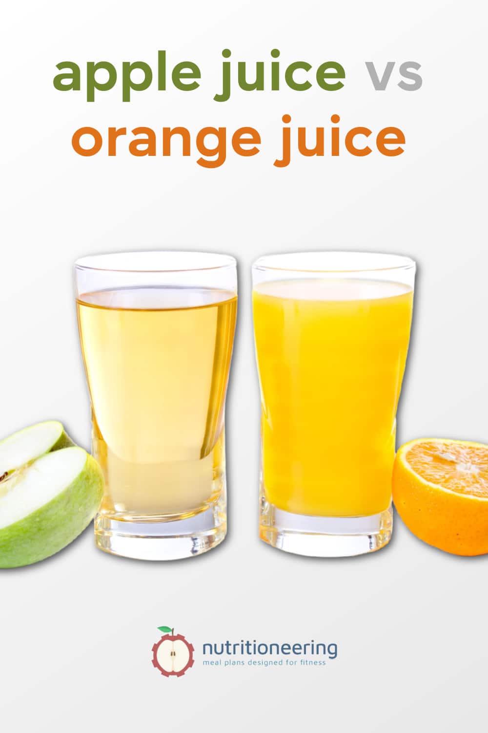 Apple Juice Vs Orange Juice