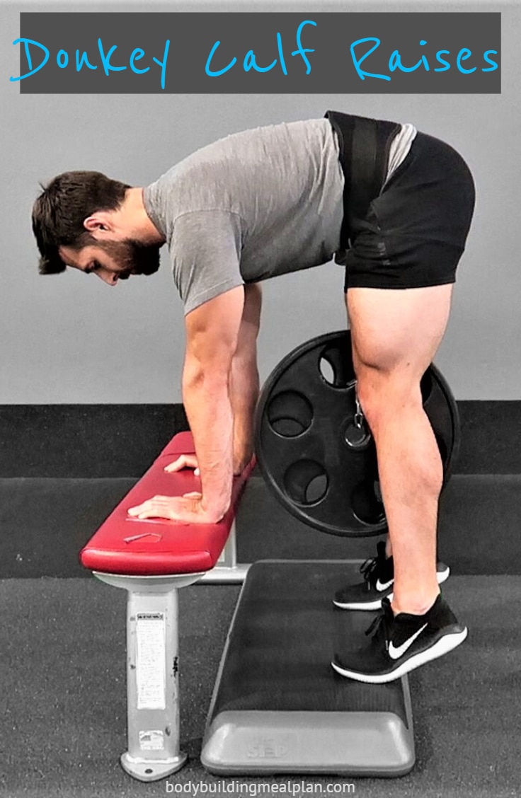 How To Do Donkey Calf Raises With or Without A Machine