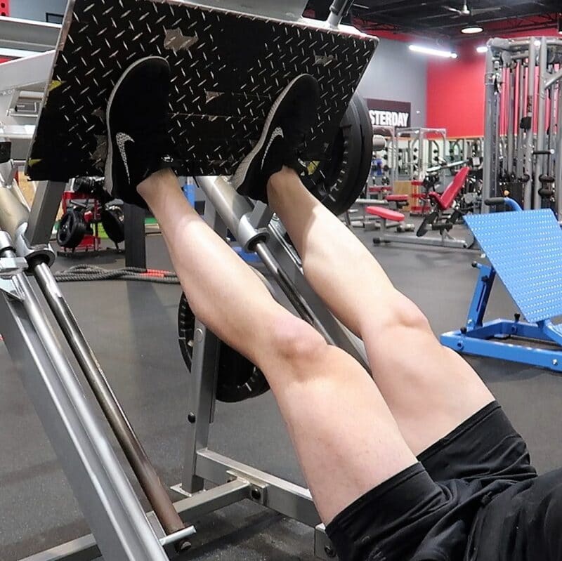 Leg Press Foot Placement Variations For Quads vs Glutes & Hamstrings